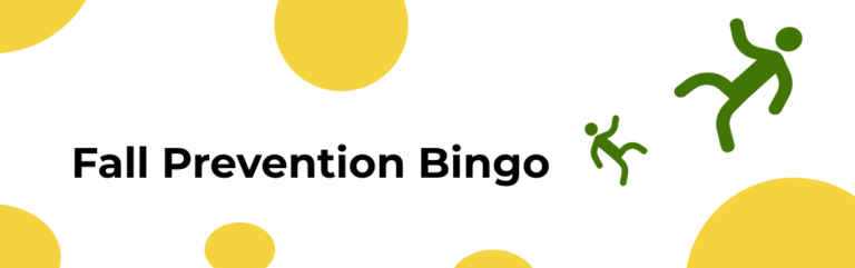 Fall Prevention Bingo | Program in Occupational Therapy Participation ...